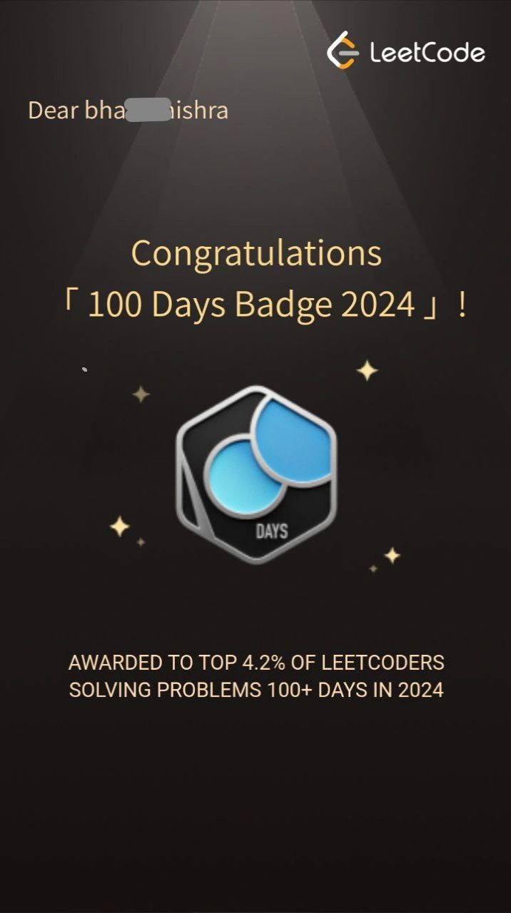 Bhavit Mishra on LinkedIn: #leetcode #100daysofcode #codingjourney # ... Bhavit Mishra on LinkedIn: #leetcode #100daysofcode #codingjourney # ...
