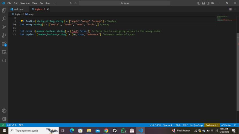 Malaika Zahid on LinkedIn: #typescript #tuples #java #technology #ai # ... Malaika Zahid on LinkedIn: #typescript #tuples #java #technology #ai # ...