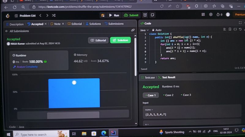 Nitish Kumar on LinkedIn: #leetcode Nitish Kumar on LinkedIn: #leetcode