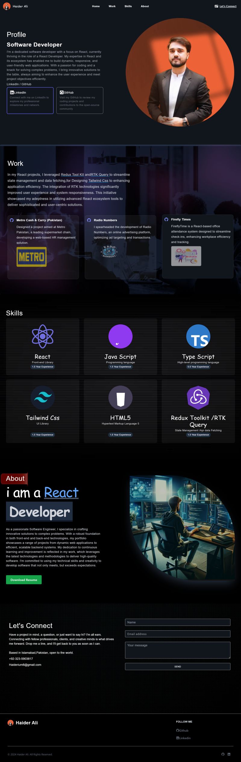 Haider Ali on LinkedIn: #react #tailwindcss #javascript #typescript # ... Haider Ali on LinkedIn: #react #tailwindcss #javascript #typescript # ...