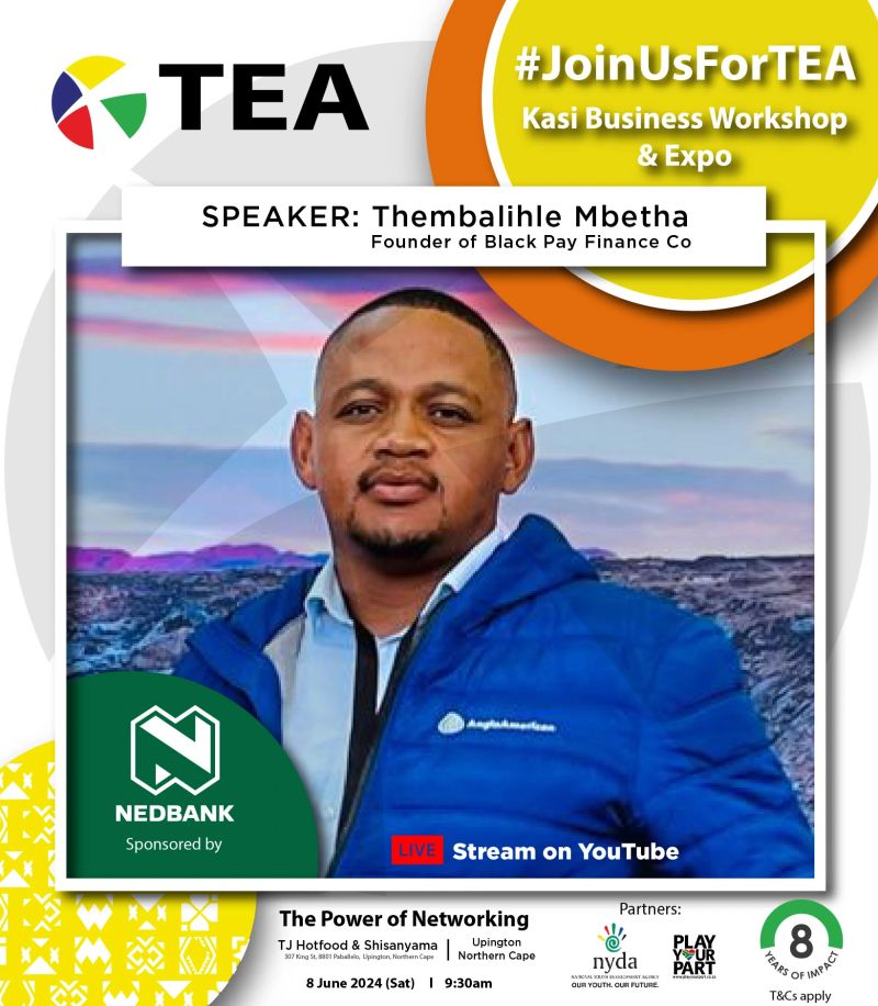 Township Entrepreneurs Alliance - TEA on LinkedIn: #joinusfortea # ... Township Entrepreneurs Alliance - TEA on LinkedIn: #joinusfortea # ...
