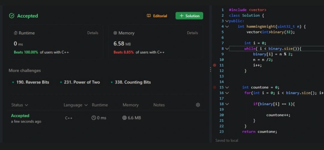 Anjali sharma on LinkedIn: #100daysofcode #codehelp #leetcode #programming Anjali sharma on LinkedIn: #100daysofcode #codehelp #leetcode #programming
