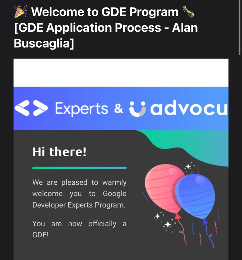 Alan Buscaglia en LinkedIn: #gde #angular #desarrollandosueños #gde # ... Alan Buscaglia en LinkedIn: #gde #angular #desarrollandosueños #gde # ...