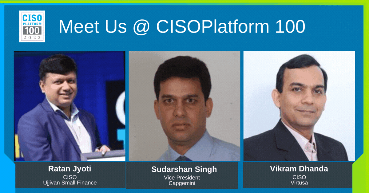 CISOPlatform on LinkedIn: #security #india #ciso #cybersecurity #top100 ... CISOPlatform on LinkedIn: #security #india #ciso #cybersecurity #top100 ...