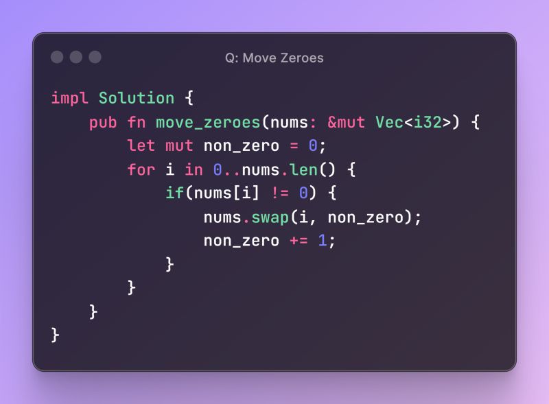 Gaurav Lohar on LinkedIn: #dsa #rust #buildinpublic #student #codinglife Gaurav Lohar on LinkedIn: #dsa #rust #buildinpublic #student #codinglife