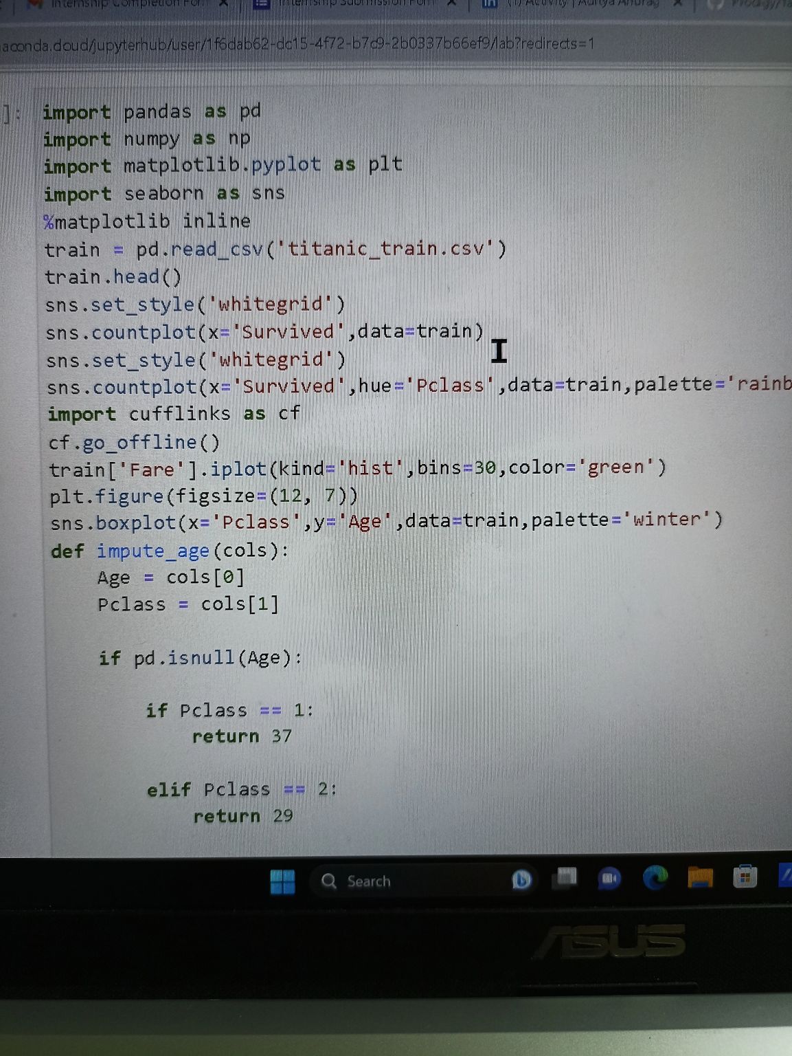 Aditya Anurag on LinkedIn: #python #intern #dataanlytics Aditya Anurag on LinkedIn: #python #intern #dataanlytics
