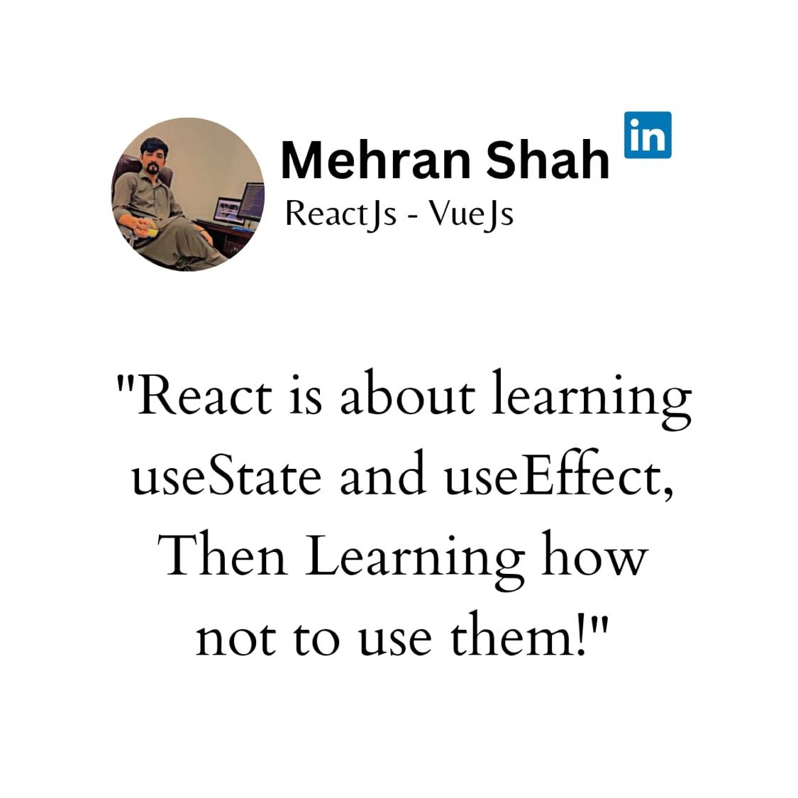 Mehran Shah on LinkedIn: #react #js #javascript #webdevelopment # ... Mehran Shah on LinkedIn: #react #js #javascript #webdevelopment # ...