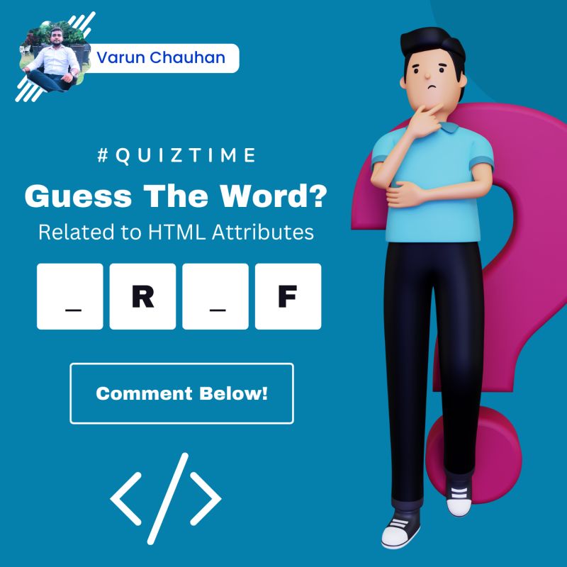 Varun Chauhan on LinkedIn: #quiztime #html Varun Chauhan on LinkedIn: #quiztime #html