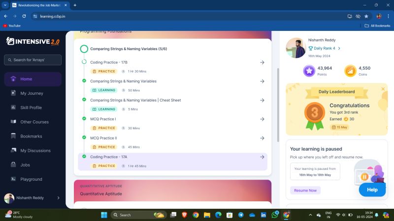 Nishanth Reddy Siddavatam on LinkedIn: #50daysofcode #pythonprogramming ... Nishanth Reddy Siddavatam on LinkedIn: #50daysofcode #pythonprogramming ...