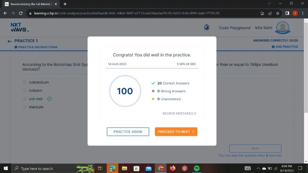 Isha Saini on LinkedIn: #python #codinglife #codingtest #ccbp #nxtwave ... Isha Saini on LinkedIn: #python #codinglife #codingtest #ccbp #nxtwave ...