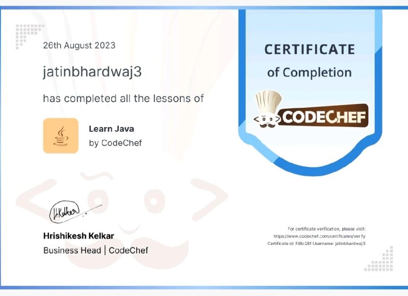 Jatin Bhardwaj on LinkedIn: !!🔥Just earned a little achievement on ... Jatin Bhardwaj on LinkedIn: !!🔥Just earned a little achievement on ...
