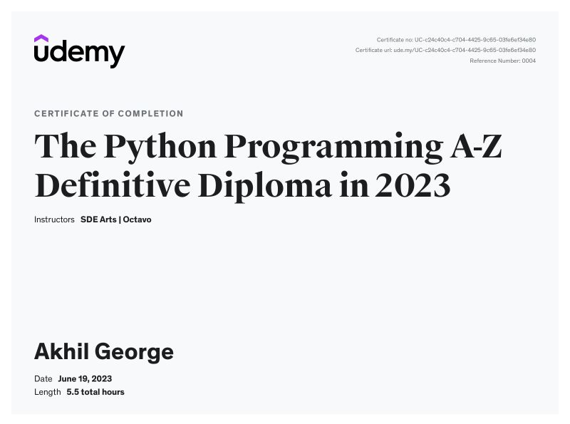 Akhil George on LinkedIn: #python #programming Akhil George on LinkedIn: #python #programming