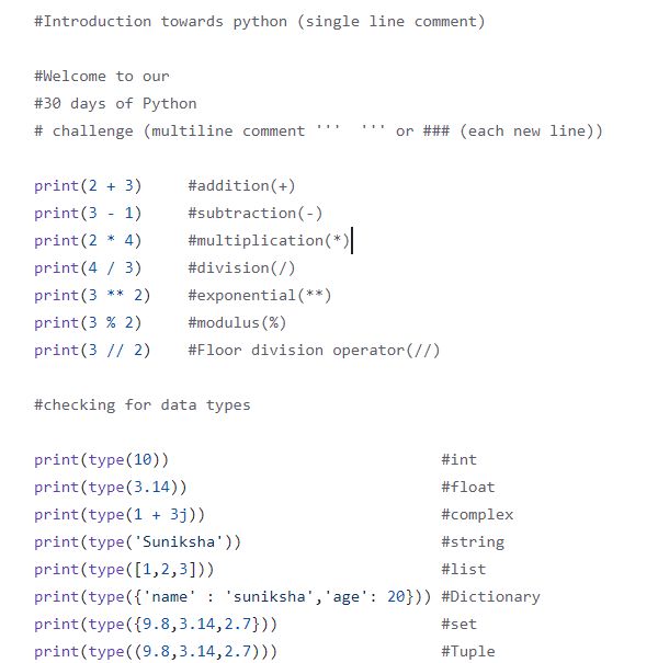 Suniksha Ben Patel on LinkedIn: #30daysofpython #30daysofpython #python ... Suniksha Ben Patel on LinkedIn: #30daysofpython #30daysofpython #python ...