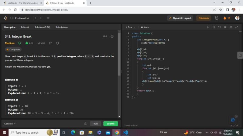 Trapti Patel on LinkedIn: #day9 #leetcode #programming #potd #dsa # ... Trapti Patel on LinkedIn: #day9 #leetcode #programming #potd #dsa # ...
