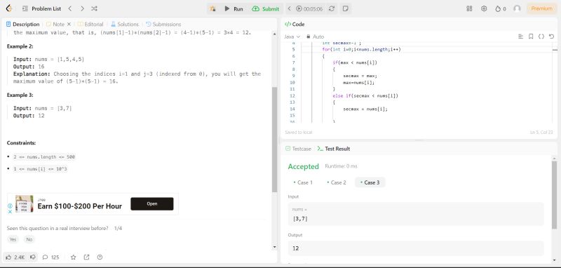 Laiba Ali on LinkedIn: #dsawithedslash #edslash #codingchallenge # ... Laiba Ali on LinkedIn: #dsawithedslash #edslash #codingchallenge # ...