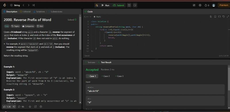 Khushi Kashyap on LinkedIn: #37day #100dayscodingchallange #leetcode # ... Khushi Kashyap on LinkedIn: #37day #100dayscodingchallange #leetcode # ...