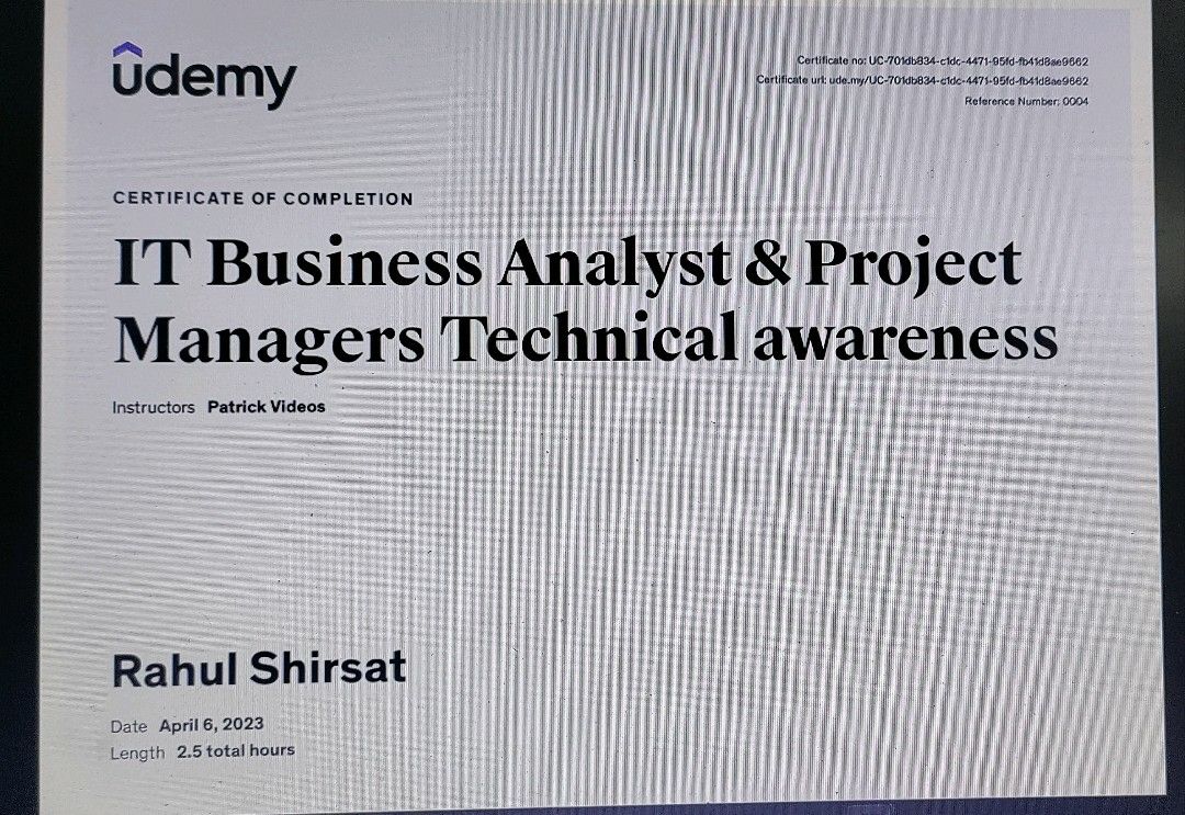 Rahul Shirsat on LinkedIn: Hii Connections, I'm happy to share that I ... Rahul Shirsat on LinkedIn: Hii Connections, I'm happy to share that I ...