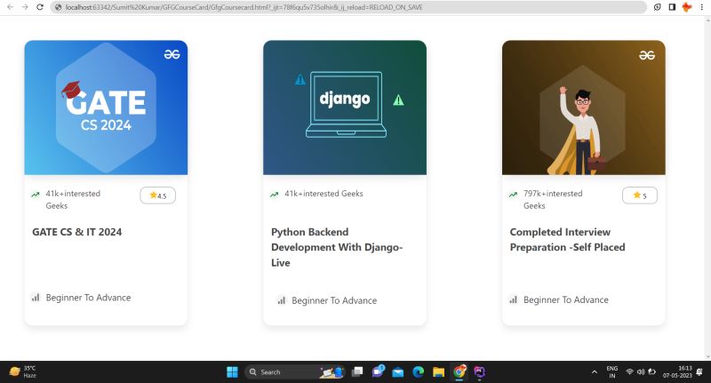 Sumit Kumar on LinkedIn: #geeksforgeeks #frontenddeveloper #design # ... Sumit Kumar on LinkedIn: #geeksforgeeks #frontenddeveloper #design # ...