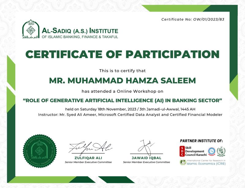 Muhammad Hamza Saleem on LinkedIn: #artificialintelligence # ... Muhammad Hamza Saleem on LinkedIn: #artificialintelligence # ...
