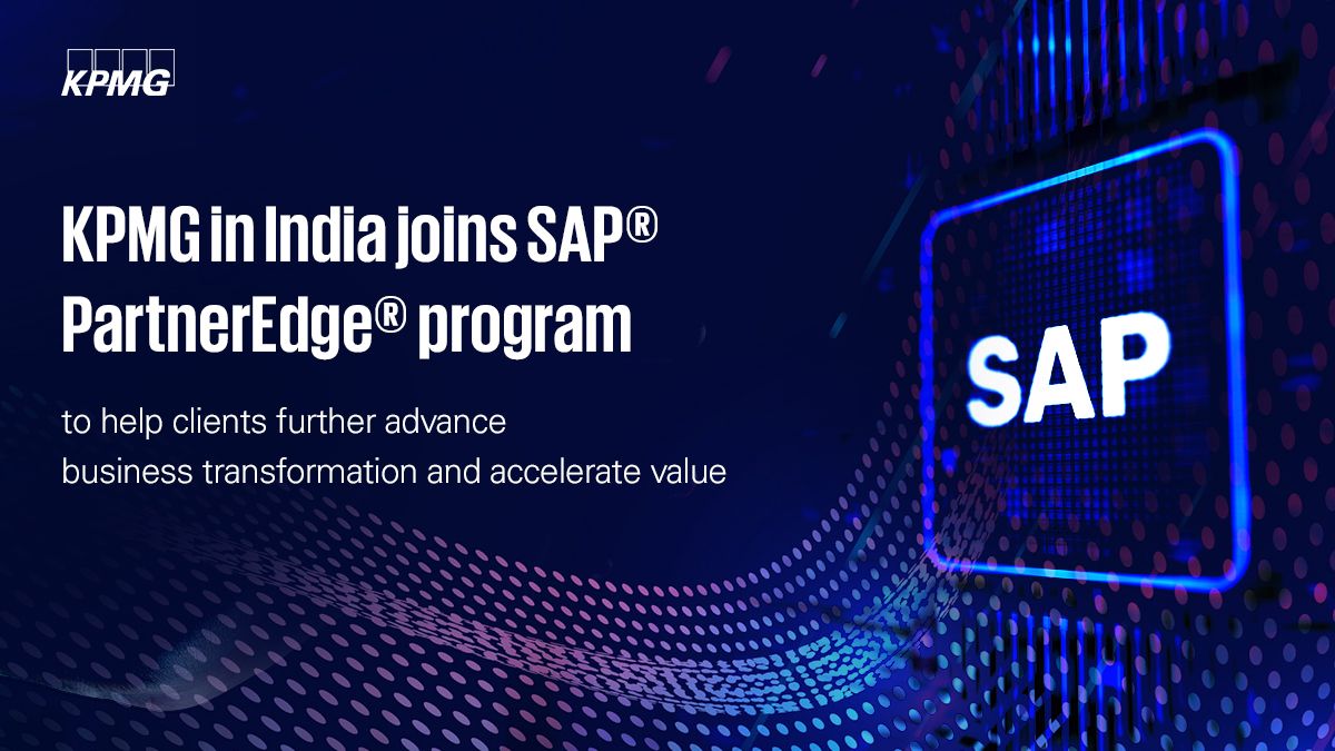 KPMG India on LinkedIn: #businesscentric #sap #technology # ... KPMG India on LinkedIn: #businesscentric #sap #technology # ...