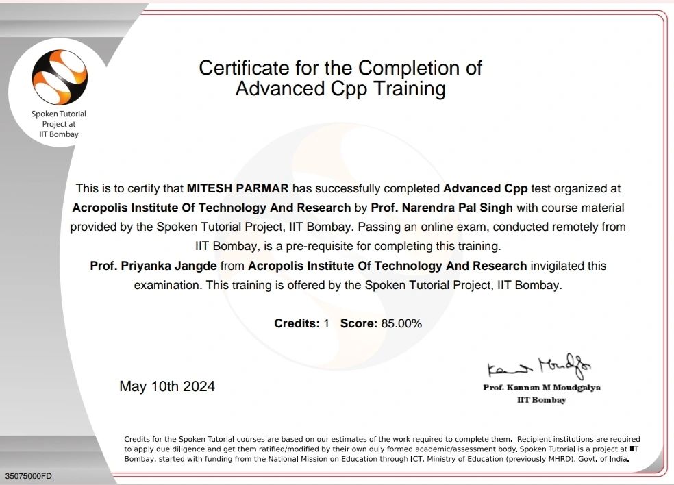 Mitesh Parmar on LinkedIn: #learning #coding Mitesh Parmar on LinkedIn: #learning #coding
