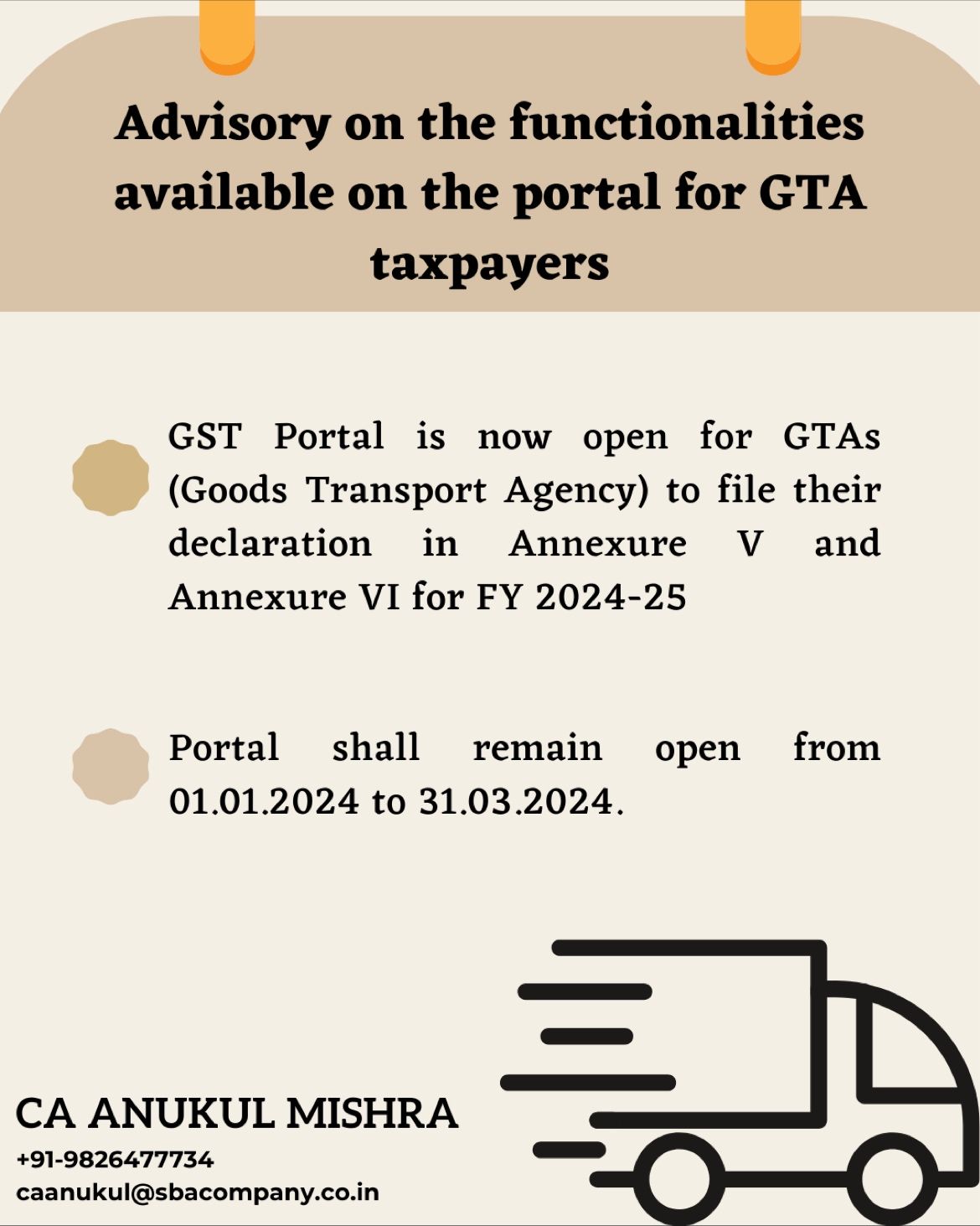 CA Anukul Mishra on LinkedIn: #gst #gstupdates #gstindia CA Anukul Mishra on LinkedIn: #gst #gstupdates #gstindia