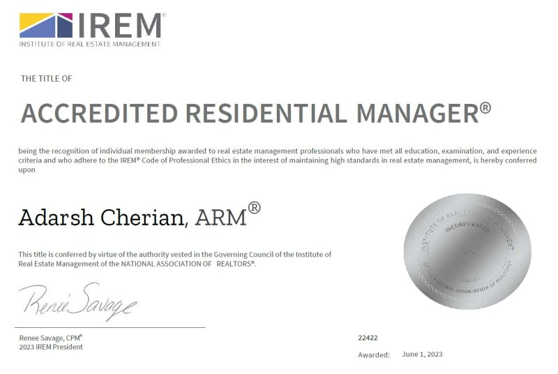 Adarsh C. on LinkedIn: Finally my ARM Certification is done !! I wanted ... Adarsh C. on LinkedIn: Finally my ARM Certification is done !! I wanted ...
