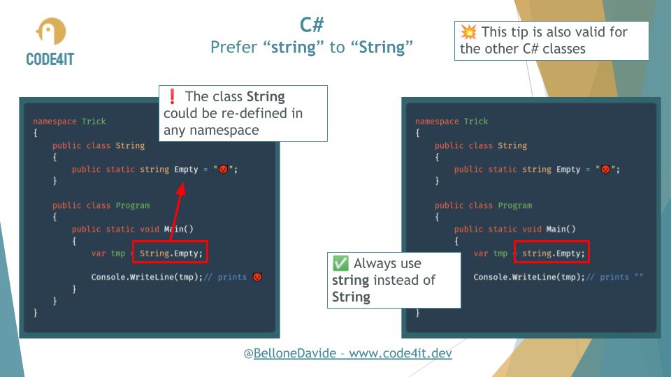 Davide Bellone on LinkedIn: #dotnet #csharp Davide Bellone on LinkedIn: #dotnet #csharp