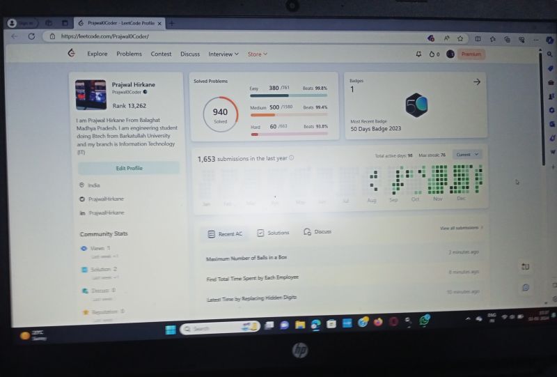 Prajwal Hirkane on LinkedIn: #365daychallenge #leetcode #dailycoding # ... Prajwal Hirkane on LinkedIn: #365daychallenge #leetcode #dailycoding # ...