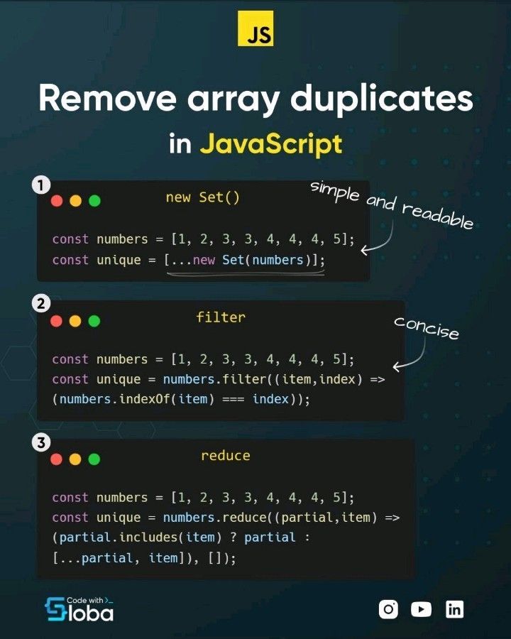 Aliyan Ansari on LinkedIn: #javascript #array #react #programming Aliyan Ansari on LinkedIn: #javascript #array #react #programming