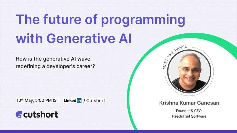 Cutshort on LinkedIn: #generativeai #technology #programming # ... Cutshort on LinkedIn: #generativeai #technology #programming # ...