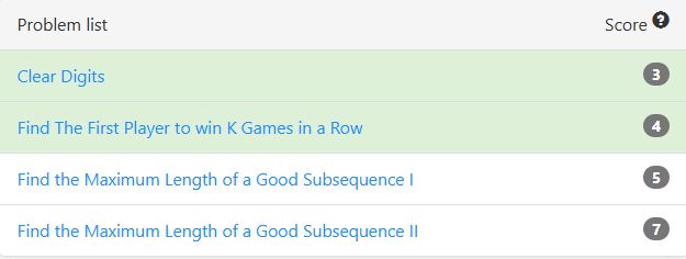 Aditya Kumar on LinkedIn: leetcode Biweekly Contest 132-I successfully ... Aditya Kumar on LinkedIn: leetcode Biweekly Contest 132-I successfully ...