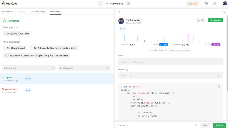 Prakhar Arora on LinkedIn: #connections #day51 #leetcode #day51 ... Prakhar Arora on LinkedIn: #connections #day51 #leetcode #day51 ...