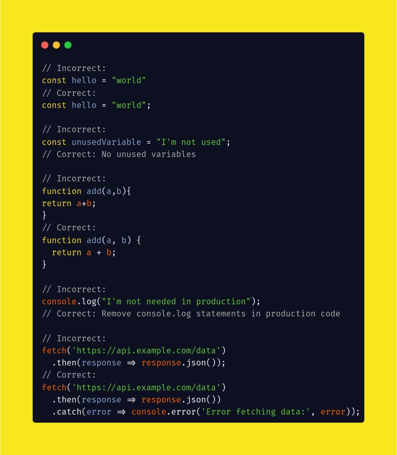 Faisal Bukhari on LinkedIn: #developertips #codequality #javascript # ... Faisal Bukhari on LinkedIn: #developertips #codequality #javascript # ...