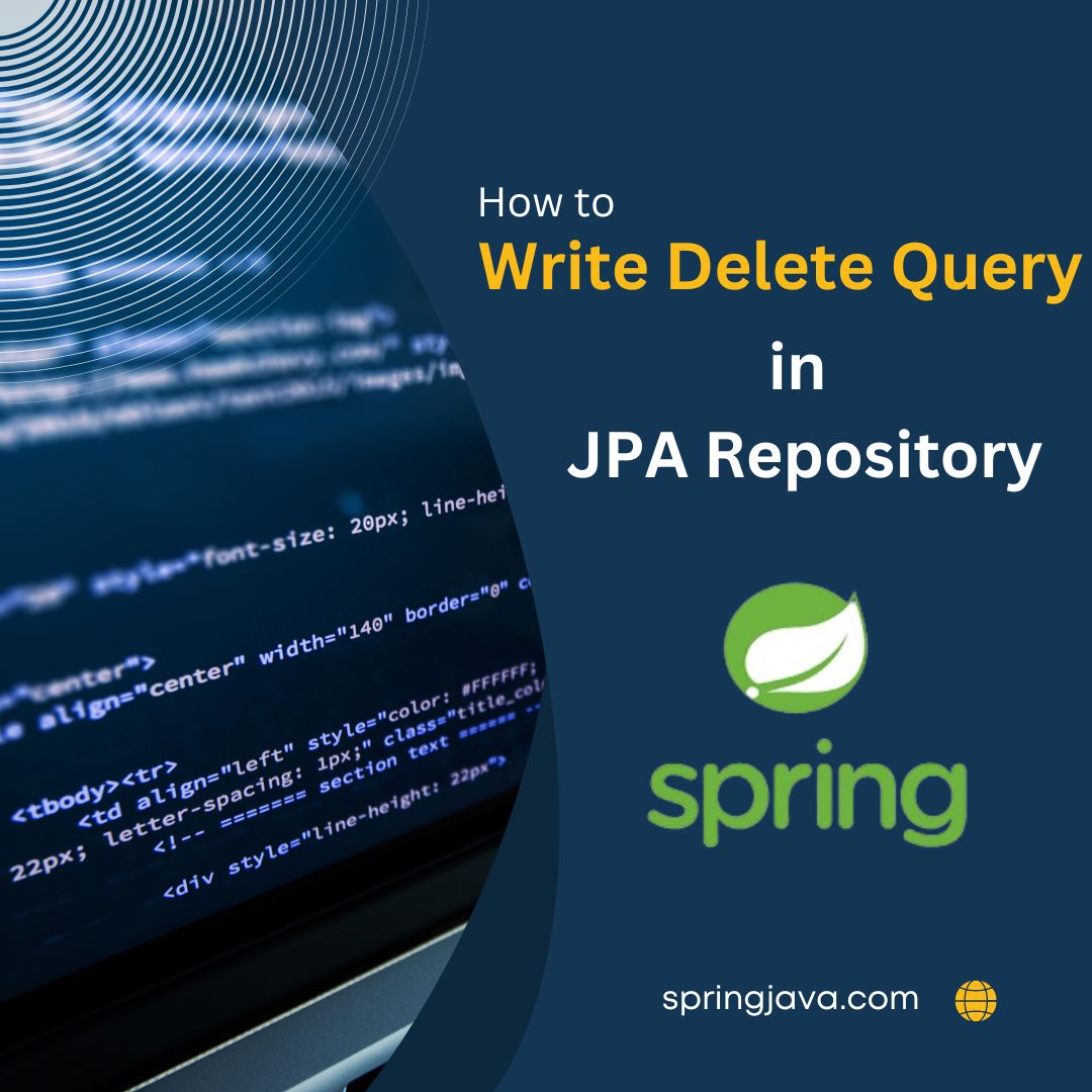 spring java on LinkedIn: #jpa #java #springdata #springboot #springjava ... spring java on LinkedIn: #jpa #java #springdata #springboot #springjava ...