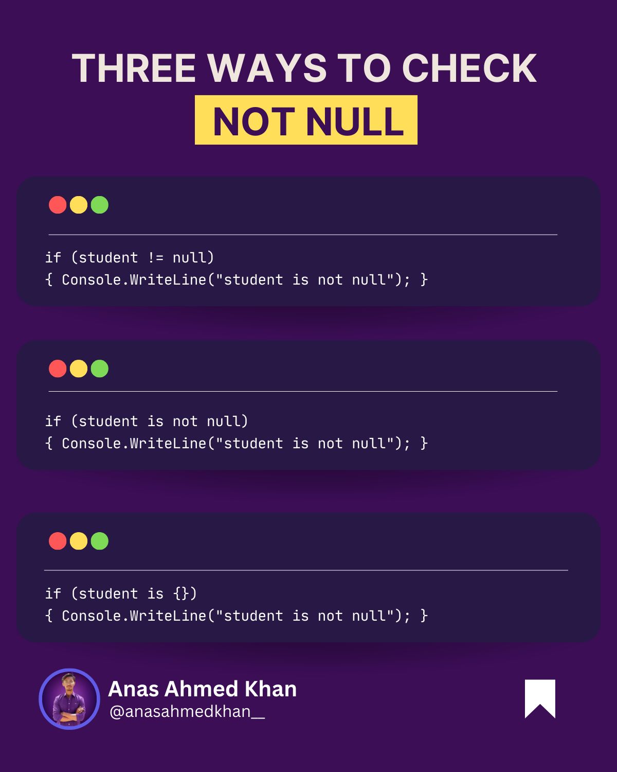 Anas Ahmed Khan on LinkedIn: #csharp #dotnet #programming #aspnetcore # ... Anas Ahmed Khan on LinkedIn: #csharp #dotnet #programming #aspnetcore # ...