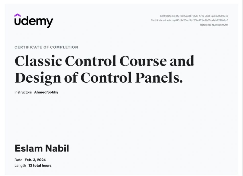 Eslam Nabel on LinkedIn: Excited to share that I've successfully ... Eslam Nabel on LinkedIn: Excited to share that I've successfully ...