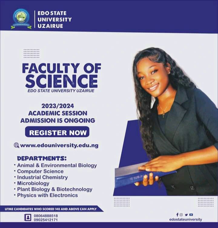 Edo State University Uzairue (EDSU) on LinkedIn: #edsu Edo State University Uzairue (EDSU) on LinkedIn: #edsu