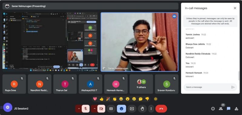 Saran Velmurugan on LinkedIn: #webplusacademy Saran Velmurugan on LinkedIn: #webplusacademy