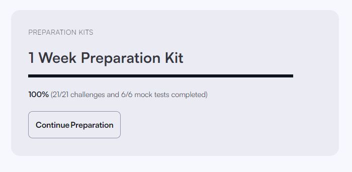 Aastha Adhav on LinkedIn: #hackerrank #interviewprep #completion # ... Aastha Adhav on LinkedIn: #hackerrank #interviewprep #completion # ...