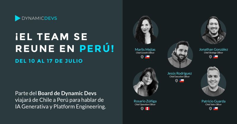 Dynamic Devs en LinkedIn: #perú #platformengineering #iagenerativa #finops Dynamic Devs en LinkedIn: #perú #platformengineering #iagenerativa #finops