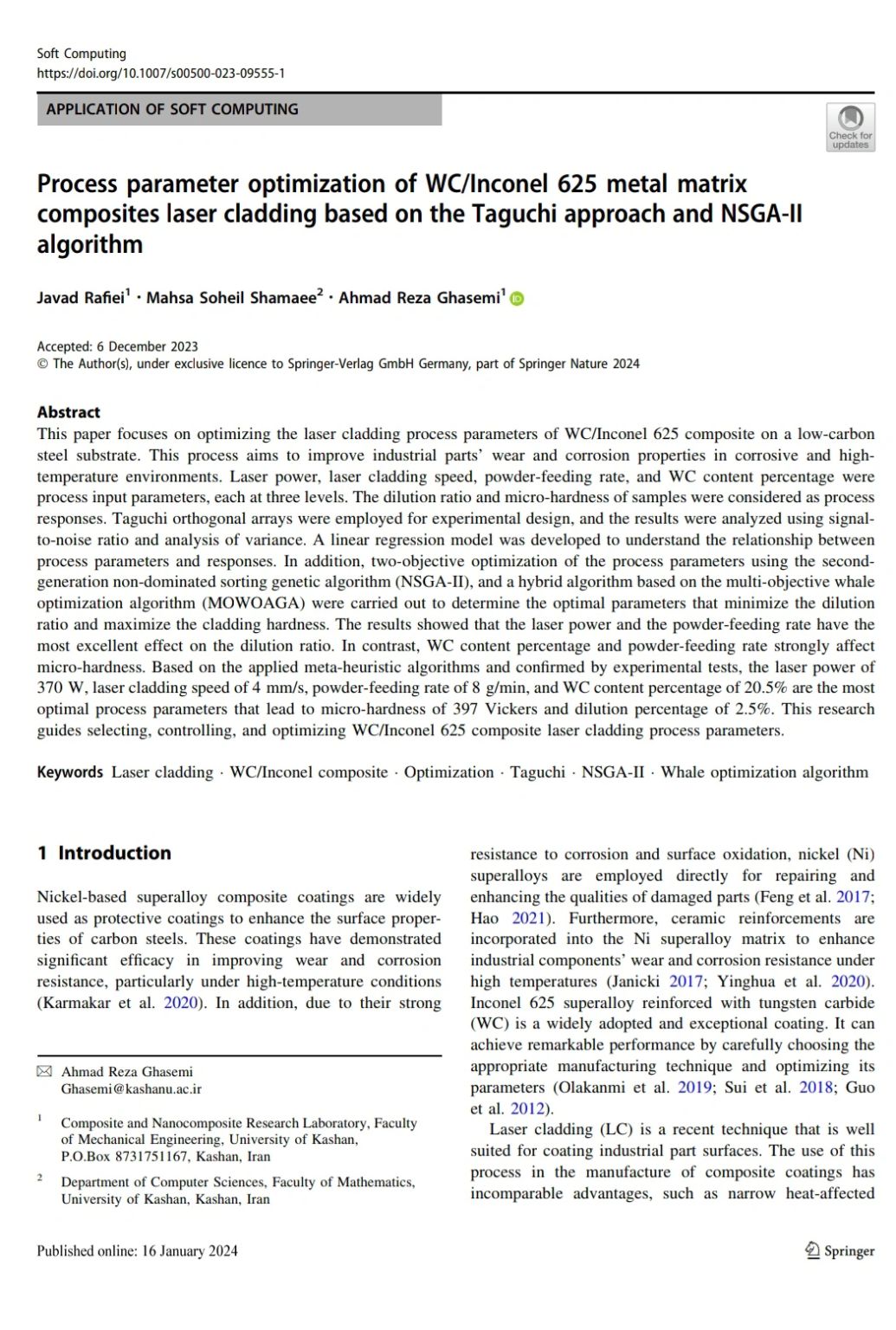 Javad Rafiei on LinkedIn: I am delighted to announce the publication of ... Javad Rafiei on LinkedIn: I am delighted to announce the publication of ...