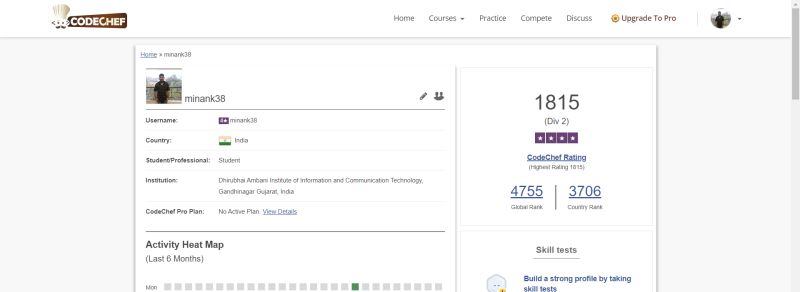 Minank Bhutwala on LinkedIn: #cp #codechef #4starcoder # ... Minank Bhutwala on LinkedIn: #cp #codechef #4starcoder # ...