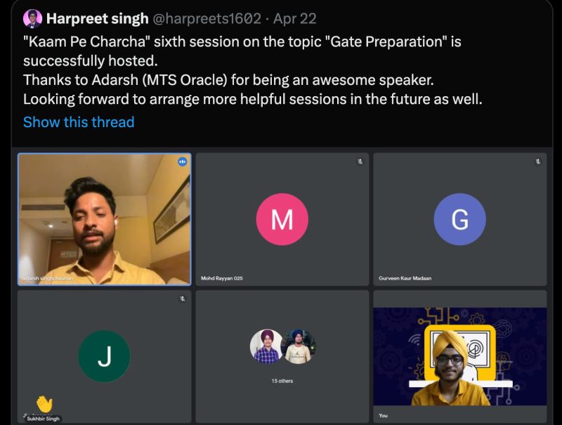 Adarsh Chauhan on LinkedIn: #gate #coding #gate #prepration #knowladge ... Adarsh Chauhan on LinkedIn: #gate #coding #gate #prepration #knowladge ...