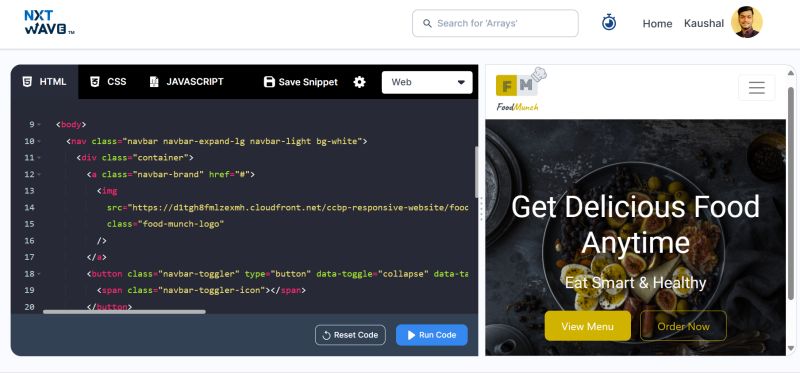 Kaushal Kumbhar on LinkedIn: #day07 #30dayscode #nxtwave #ccbp ... Kaushal Kumbhar on LinkedIn: #day07 #30dayscode #nxtwave #ccbp ...