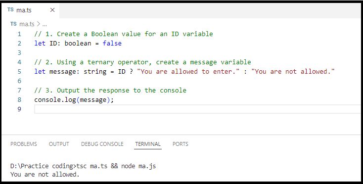 Ternary Operator for Conditional Statements in TypeScript | Babar Ahmed ... Ternary Operator for Conditional Statements in TypeScript | Babar Ahmed ...