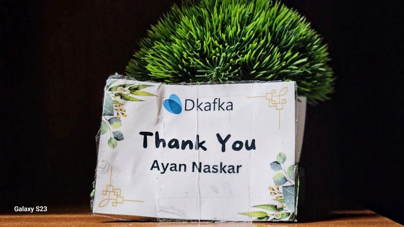 Ayan Naskar on LinkedIn: #gratitude #thankyou #internship # ... Ayan Naskar on LinkedIn: #gratitude #thankyou #internship # ...