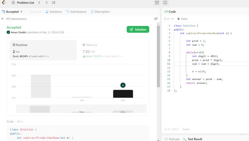 Aman Shaikh on LinkedIn: #leetcode #codingjourney #dsa Aman Shaikh on LinkedIn: #leetcode #codingjourney #dsa