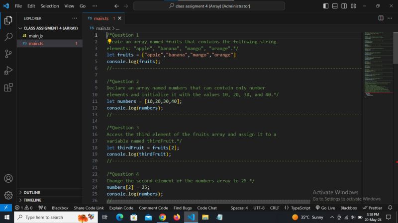 Saniya Kanwal on LinkedIn: #typescript #coding #codingjourney Saniya Kanwal on LinkedIn: #typescript #coding #codingjourney