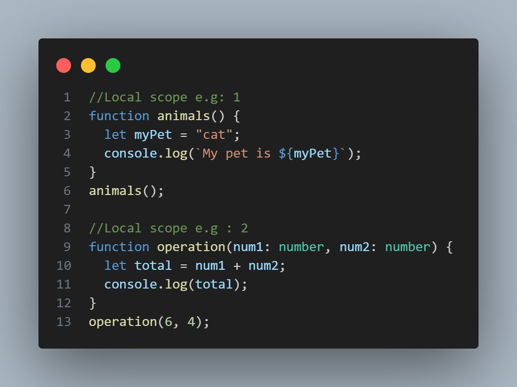 Ahmed Raza on LinkedIn: #typescript #scopes #functions #learning # ... Ahmed Raza on LinkedIn: #typescript #scopes #functions #learning # ...